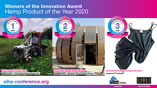 The winner of the innovation award “Hemp Product of the Year 2020” is ...