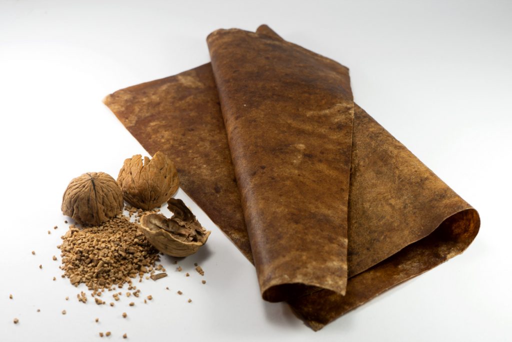 Sustainable Bio-Leather Made From Food Waste And Algae Gets National ...