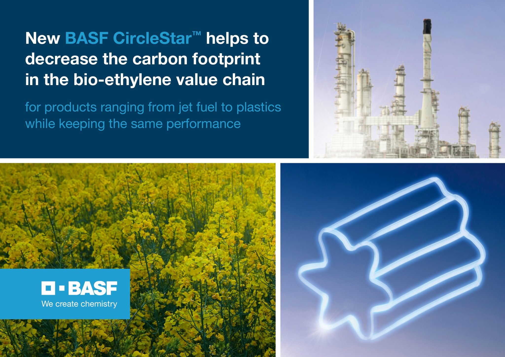 New BASF CircleStar™ catalyst decreases CO2 footprint in the bio-ethylene value chain for ...
