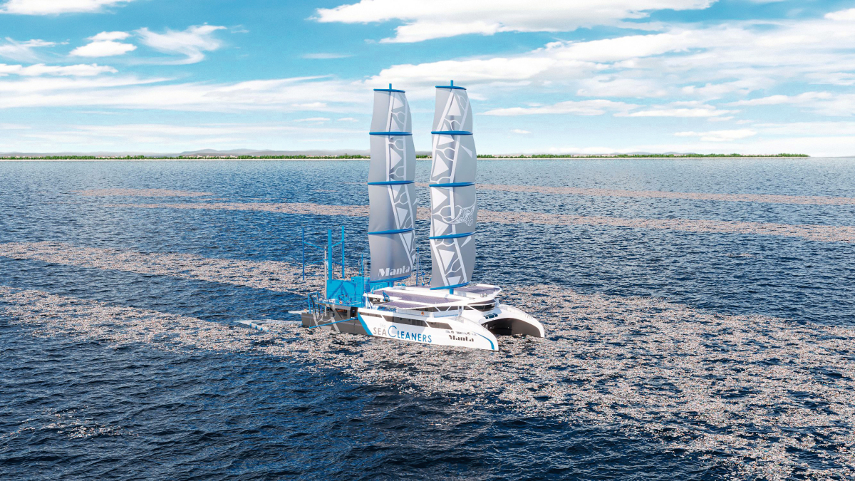 Innovative cleaning ship frees the sea from plastic waste - Renewable ...