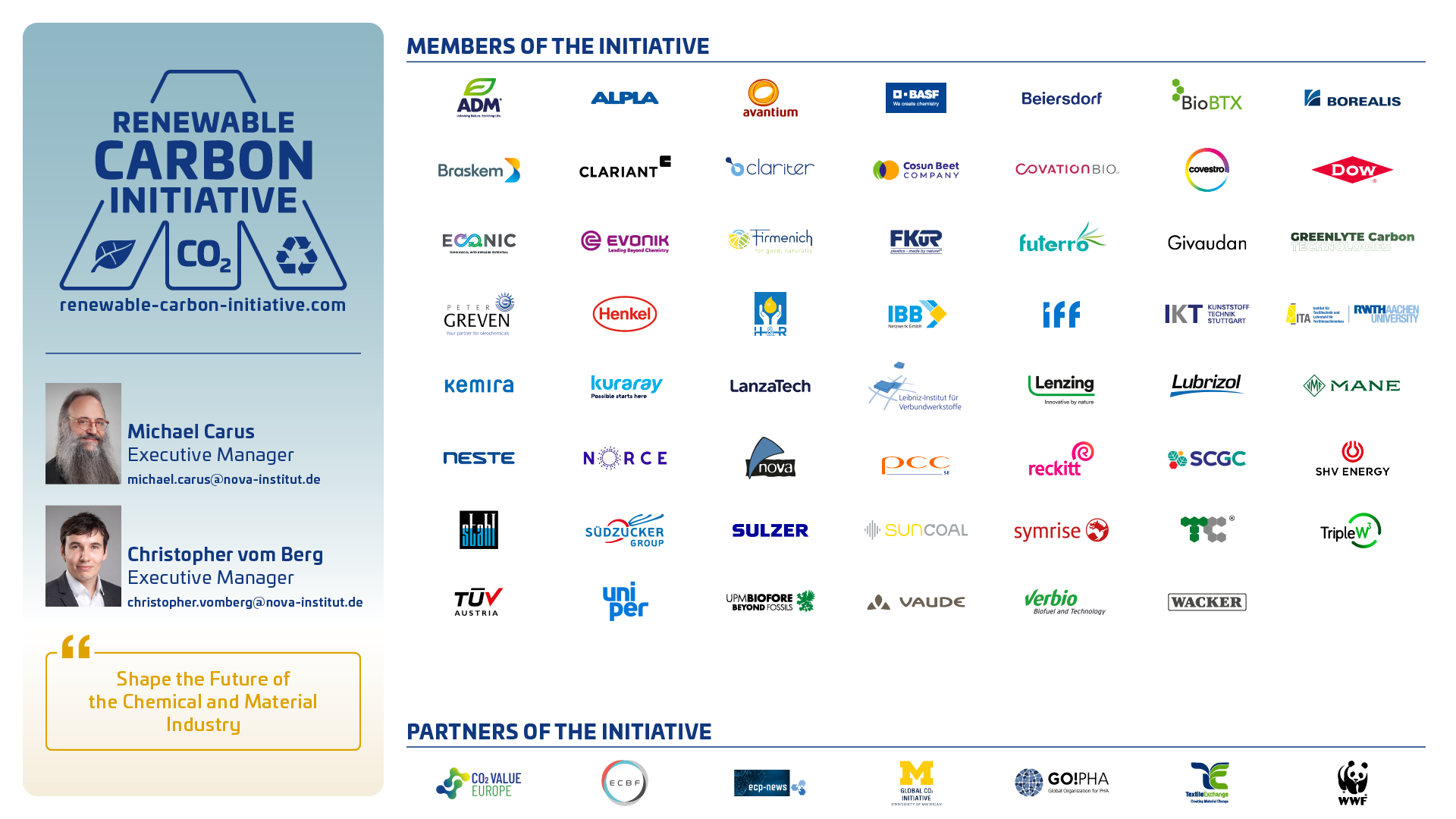 Monthly news from the Renewable Carbon Initiative (RCI), December 2022 ...