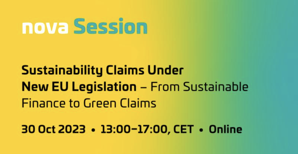 Keeping up with the latest sustainability claims under the new EU ...