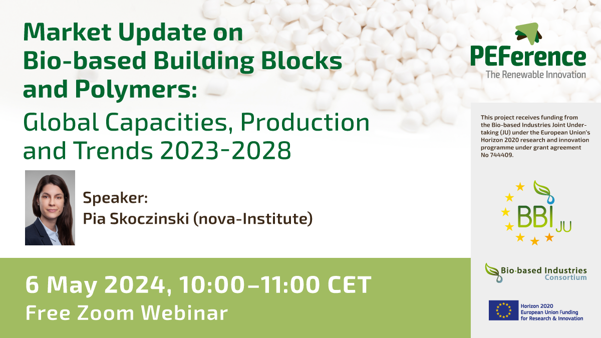 Next free PEFerence webinar with a market update on bio-based building ...