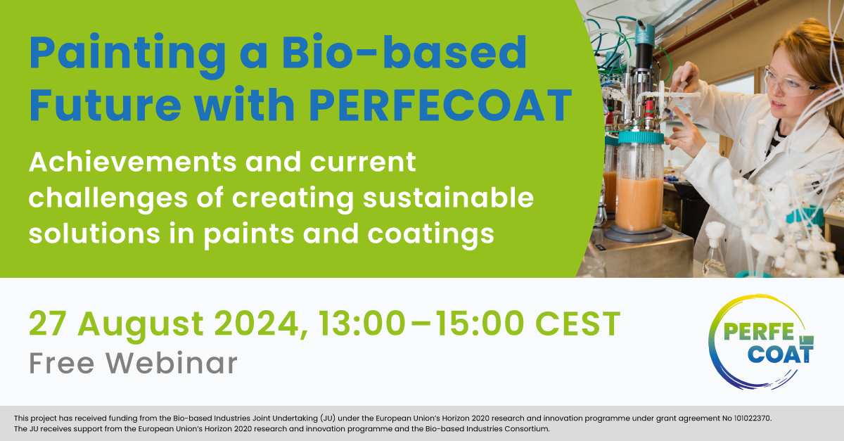Webinar "Painting a Bio-based Future with PERFECOAT" - Renewable Carbon ...