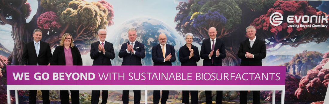 Evonik drives sustainable biosurfactant revolution with inauguration of ...