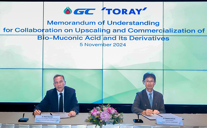Toray and PTT Global Chemical Agree to Explore Mass Production ...