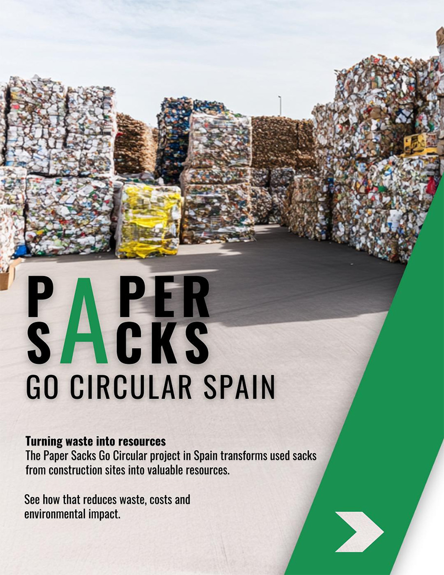Developing paper sack circularity in the construction sector ...