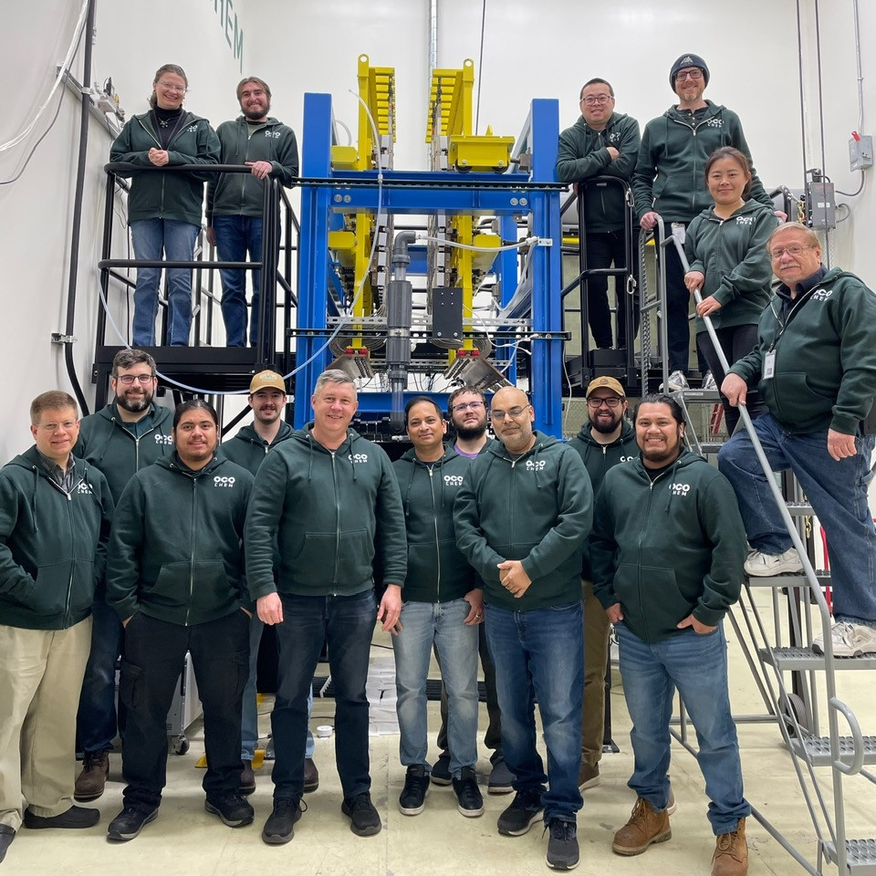 OCOchem prepares to flip the switch on tech for turning captured CO2 into industrial chemicals ...