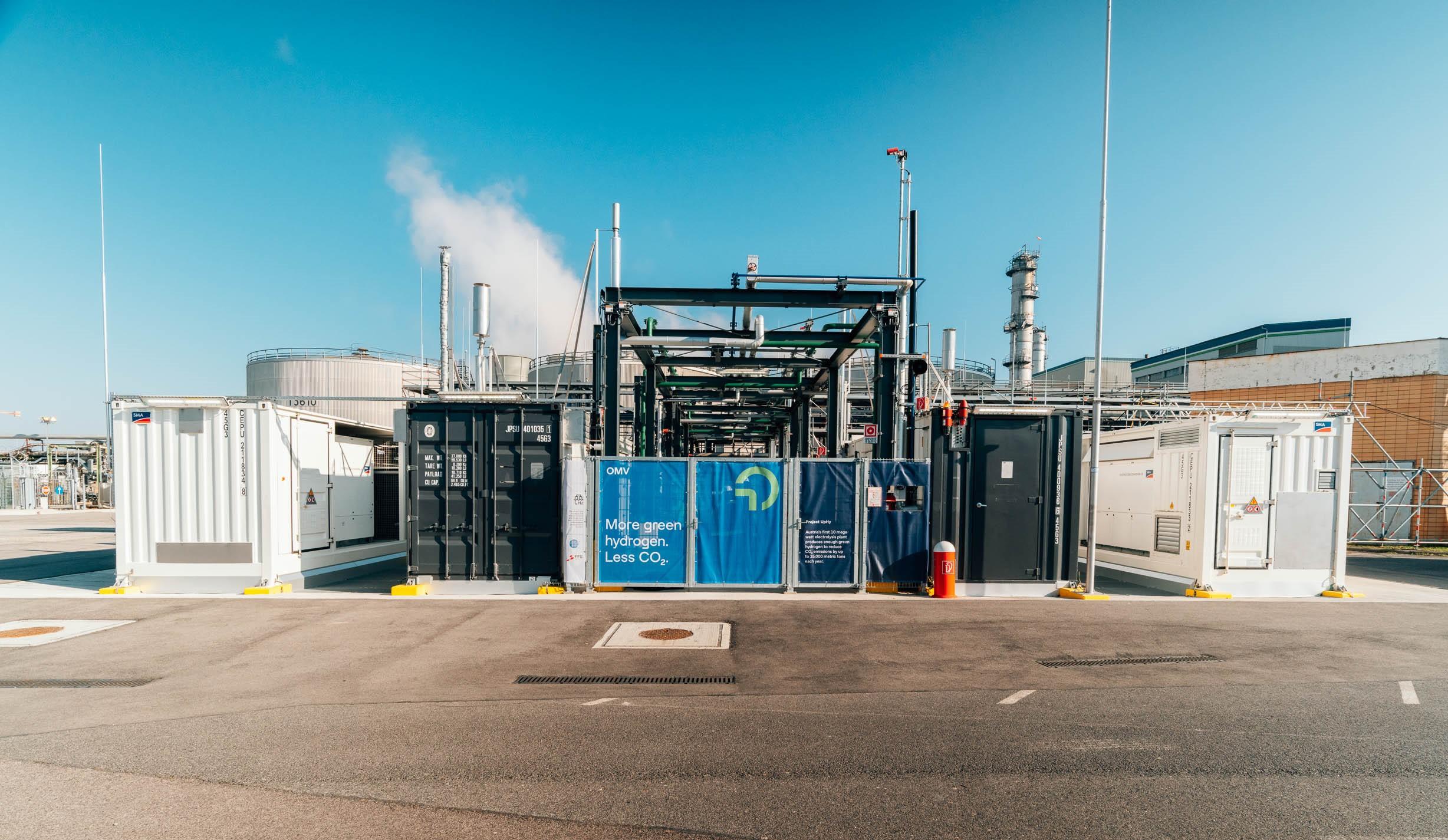 OMV unveils Austria’s largest green hydrogen production plant ...