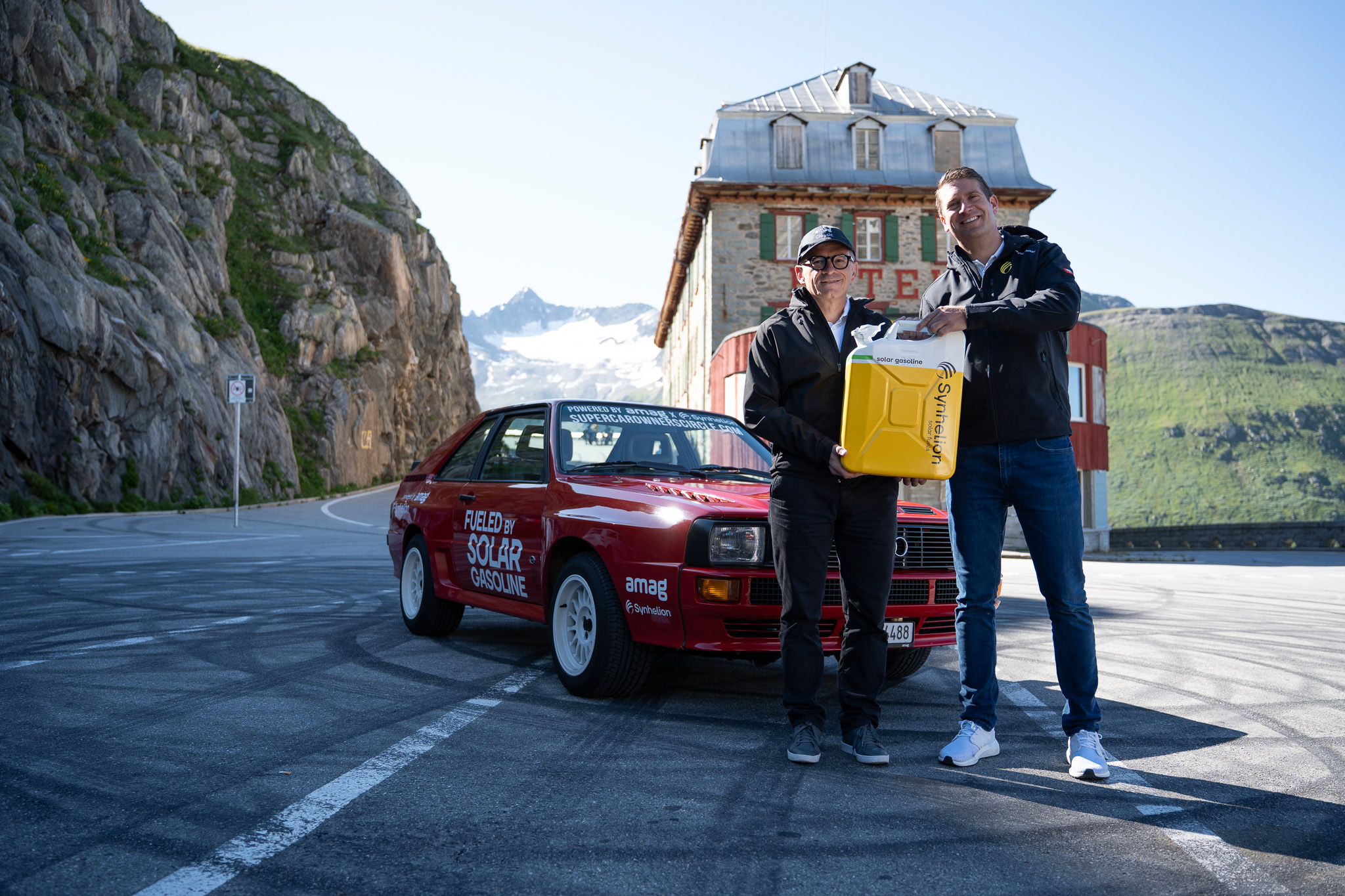 Synhelion fuels first car with solar gasoline - Renewable Carbon News