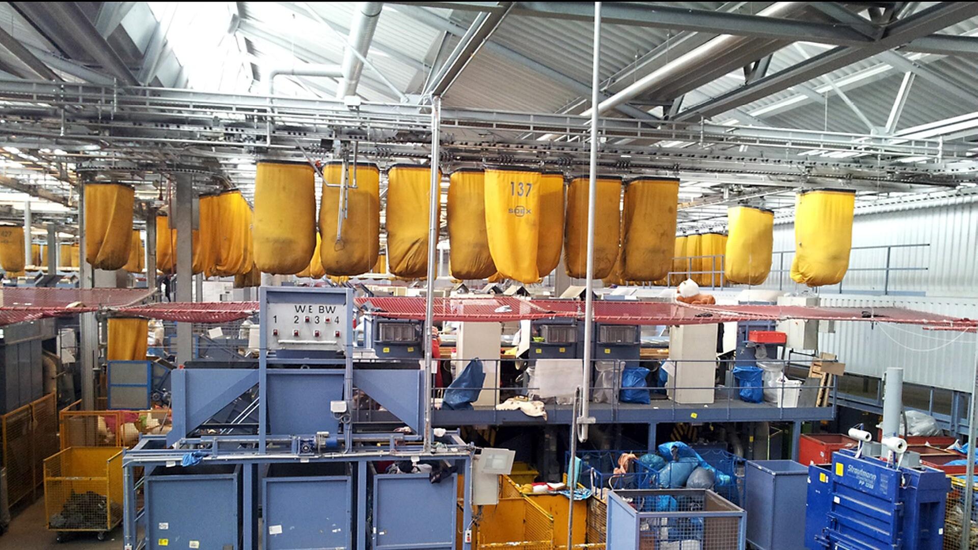 Recycling-Anlage für Altkleider in Bitterfeld-Wolfen wieder in Betrieb ...