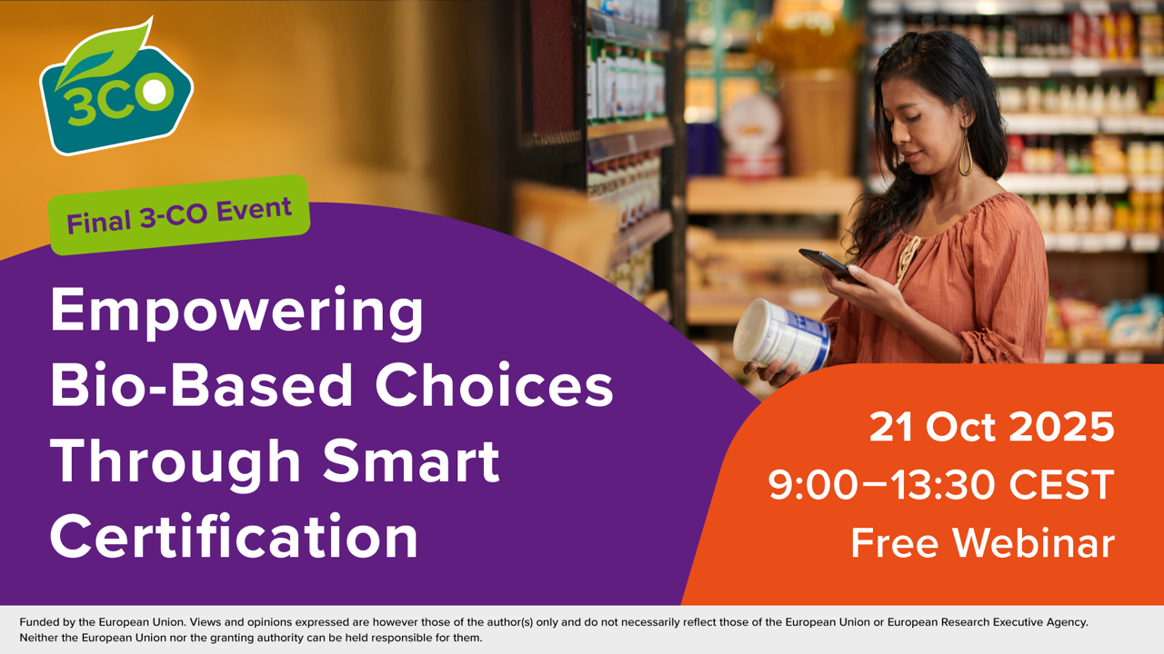 Invitation to the 3-CO Final Event: Empowering Bio-Based Choices ...