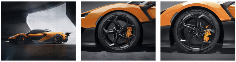 PIRELLI equips McLaren W1 with first supercar tyres made from more than ...