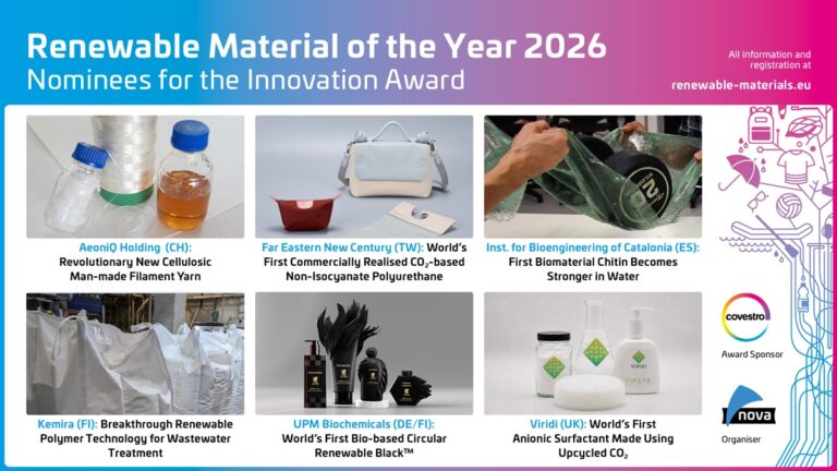 Renewable Materials Conference announces Six Nominees for the ...
