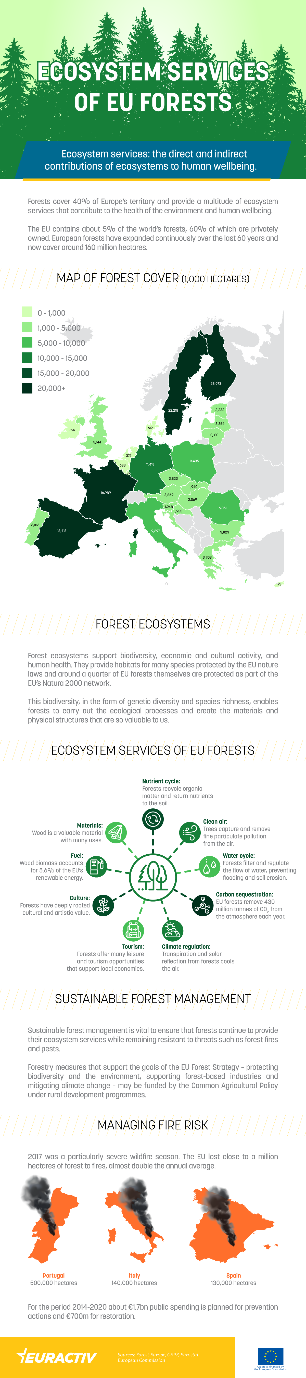 Ecosystem services of EU forests - Renewable Carbon News