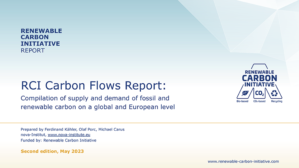 RCI Carbon Flows Report: Compilation of supply and demand of fossil and ...